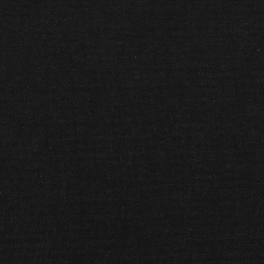 Box spring postel s matrací černá 120x190 cm textil 3269685