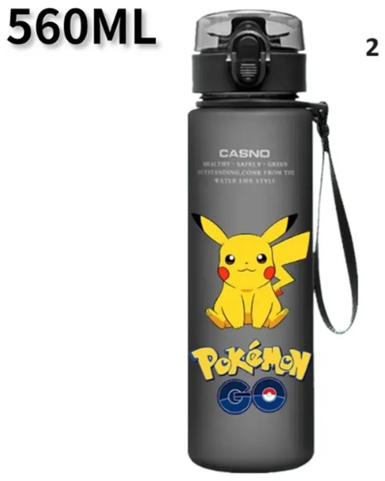 Plastová láhev s motivem Pokémonů (560 ml) Barva: 2