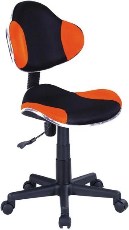 Signal Kancelářská židle SQ-G2 černá/oranžová
