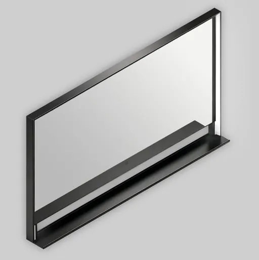 Zrcadlo se senzorem SAT 120x70 cm černá SATZPOL70120CE