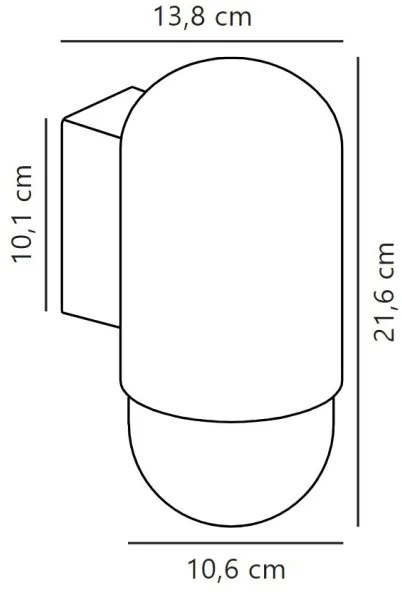 Nordlux - Venkovní nástěnné svítidlo HEKA 1xE27/60W/230V IP54 béžová