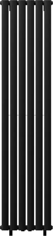 Mexen Dallas dekorativní radiátor 1600 x 360 mm, 1039 W, černý - W214-1600-360-00-70