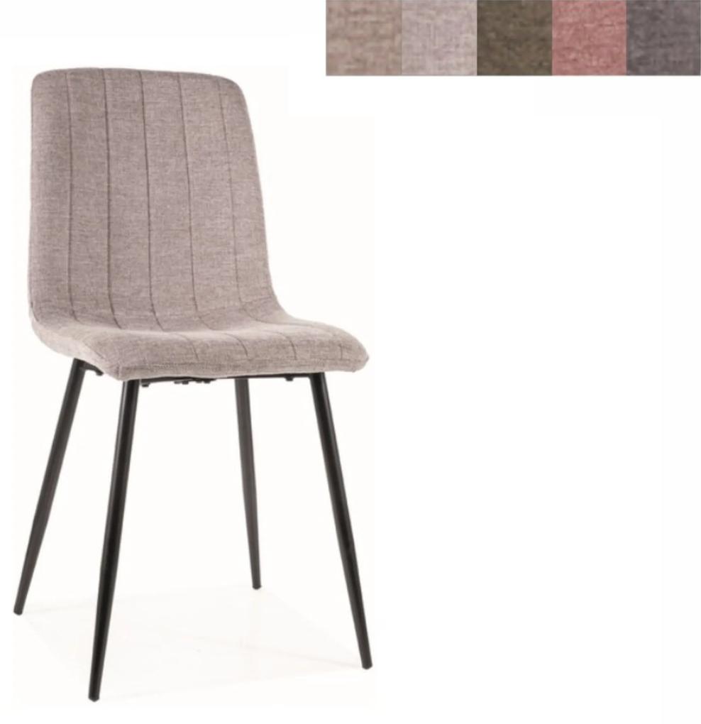 SIGNAL Jídelní židle - ALAN Brego, různé barvy na výběr Čalounění: šedá (Brego 07)