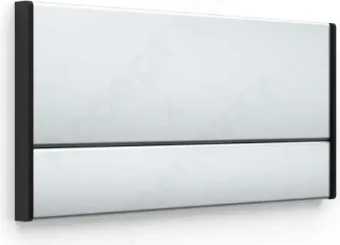 ACCEPT Dveřní tabulka ACS 187 x 93 mm - stříbrná tabulka