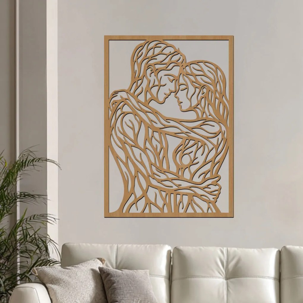 dřevo života Dřevěný obraz MY Zvolte rozměr (cm): 43x60, Zvolte barvu dekoru: Buk