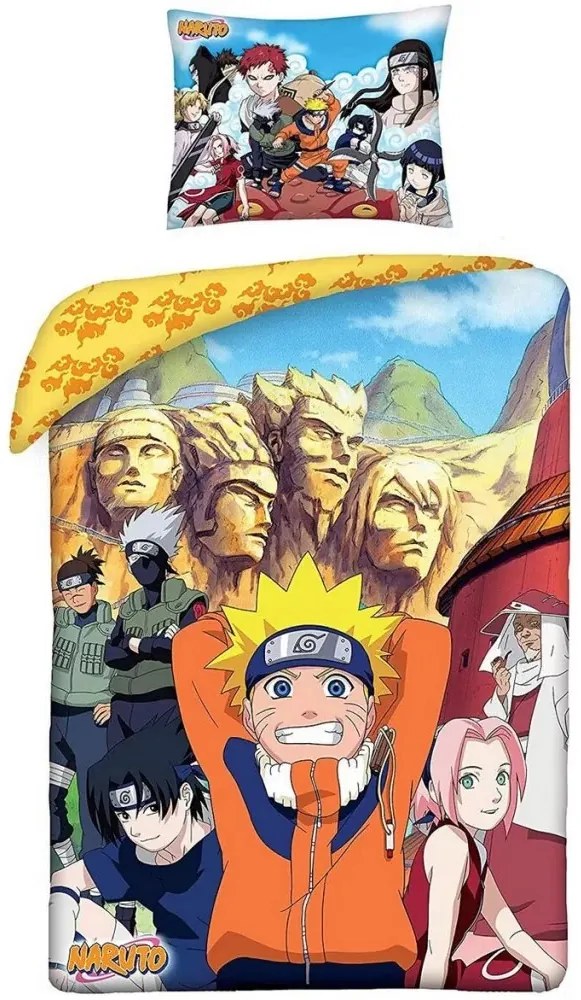 2dílné bavlněné povlečení NARUTO SHIPPUNDEN