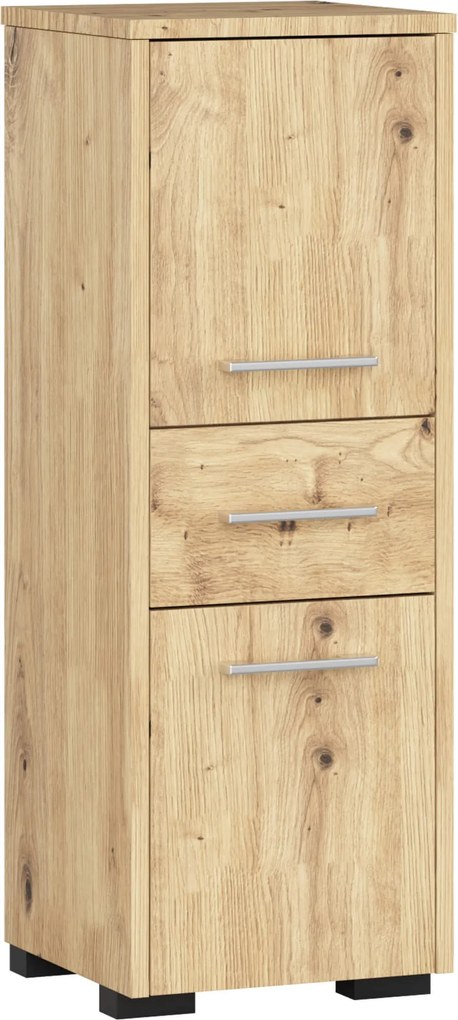 Koupelnová skříňka FIN Sloupek 30 2D 1SZ 85cm PK Dub Artisan