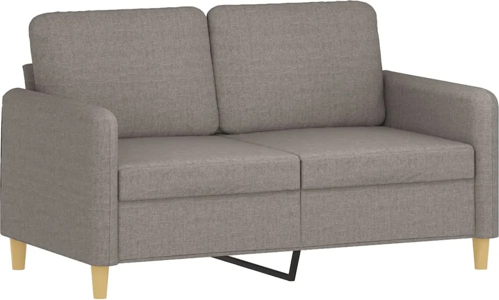 2dílná sedací souprava s poduškami taupe textil 3202093