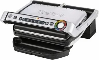 Tefal GC 702D / automatický elektrický gril / 2000 W / 6 programů pečení / 6 programů grilování / nerez (GC702D)