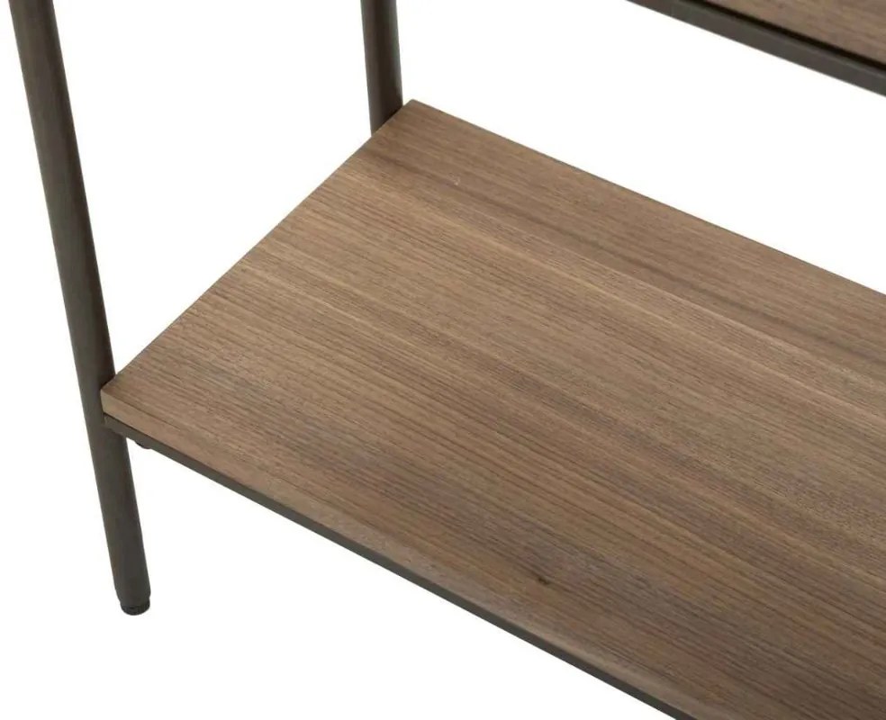 Designová konzole Ekewaka 120 cm hnědá