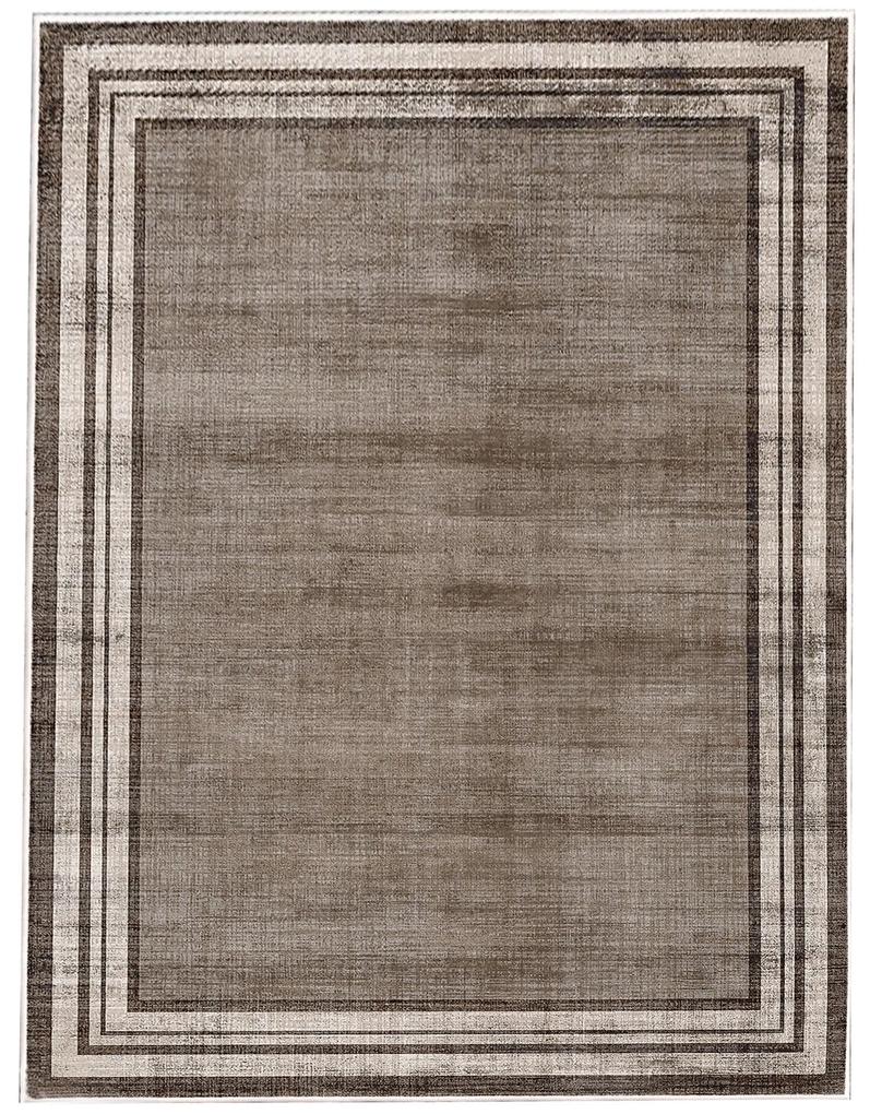 Conceptum Hypnose Kusový koberec WOOBTNY0161, Hnědá, 120 x 180 cm