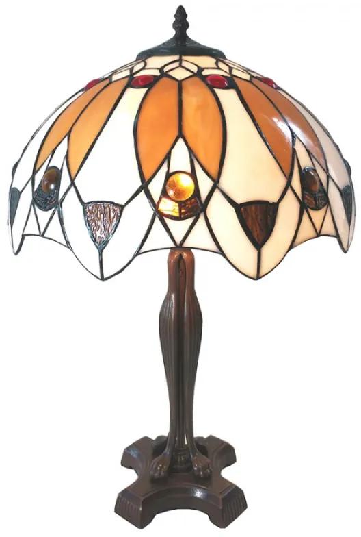 Stolní lampa Tiffany Marieke – 41x57 cm