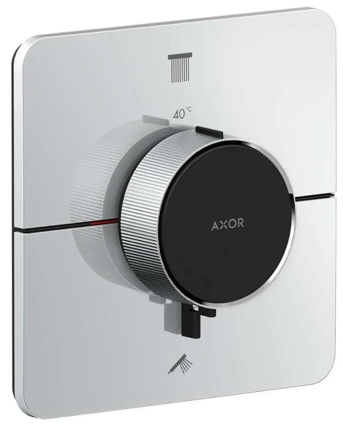 Axor ShowerSelect ID - Termostatická baterie pod omítku, pro 2 spotřebiče, chrom 36754000