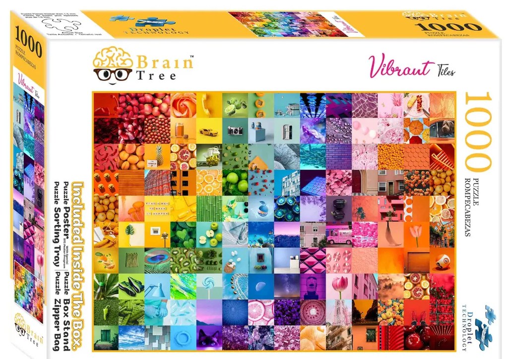 Brain Tree Puzzle Obrázkové dlaždice 1000 dílků
