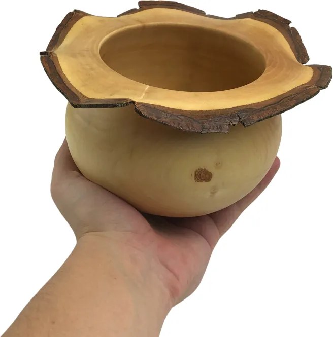 Wodlaf dřevěná miska 17x19x10 cm Marisol, ořech