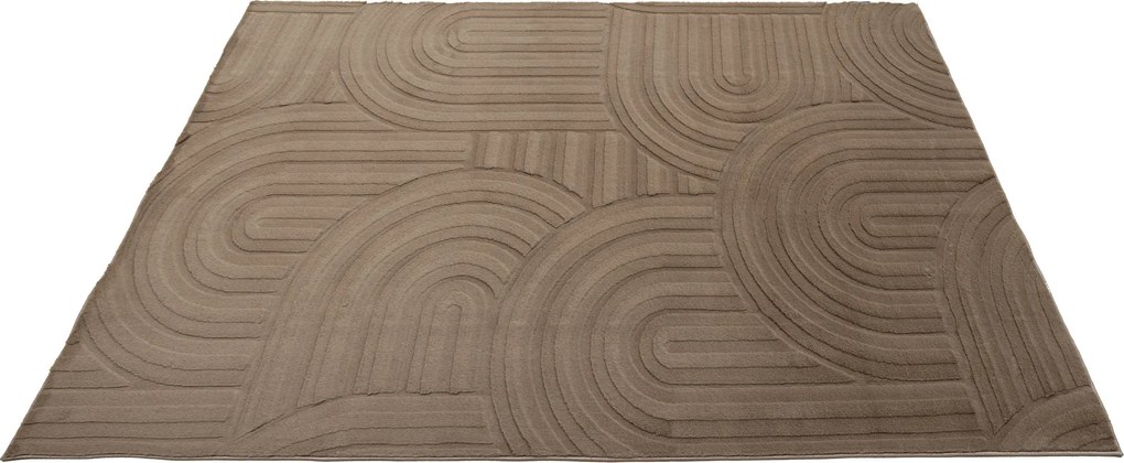 Obsession, Kusový koberec Interstellar 501 Taupe, 160x230, hnědá, ložnice