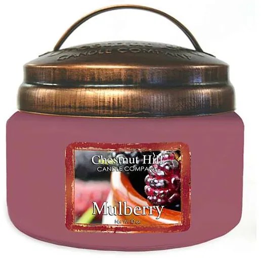 Chestnut Hill Candle CO Chestnut Hill Vonná svíčka ve skle - Mulberry - Moruše, 10oz