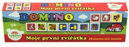 Domino Moje první zvířátka, plast 28ks