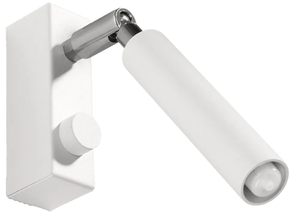 Sollux Lighting Nástěnné svítidlo EYETECH 1 bílé