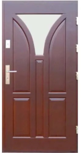 Archo - Venkovní vchodové dřevěné dveře Masivní D-16 105081
