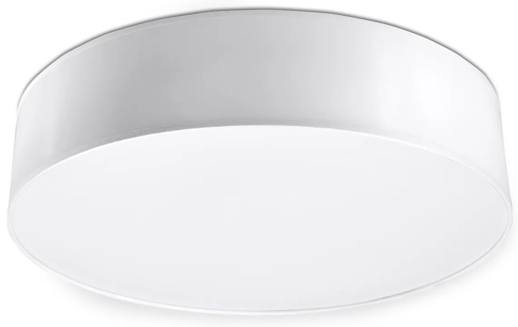 Stropní svítidlo Arena, 1x bílé plastové stínítko, (bílý plast), (fi 45 cm)