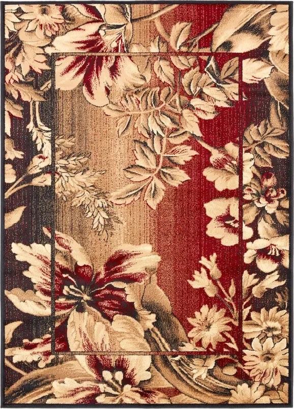 Kusový koberec Datura O bordo 160 x 220 cm