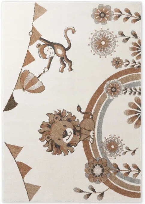 Koberec Villeroy & Boch BOHO KIDS Roar like a Lion Summer Party krémový Biano.cz