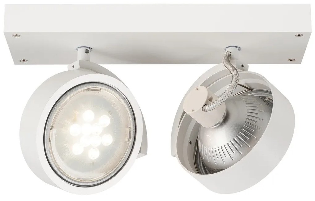 LA 560704 QPAR111 Retrofit LED žárovka, GU10, 4000K, 25°, stříbrošedá - BIG WHITE