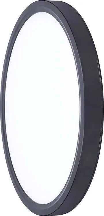 LED stropní světlo s dálkovým ovládáním Estela nastavitelné - průměr 50 cm, černá