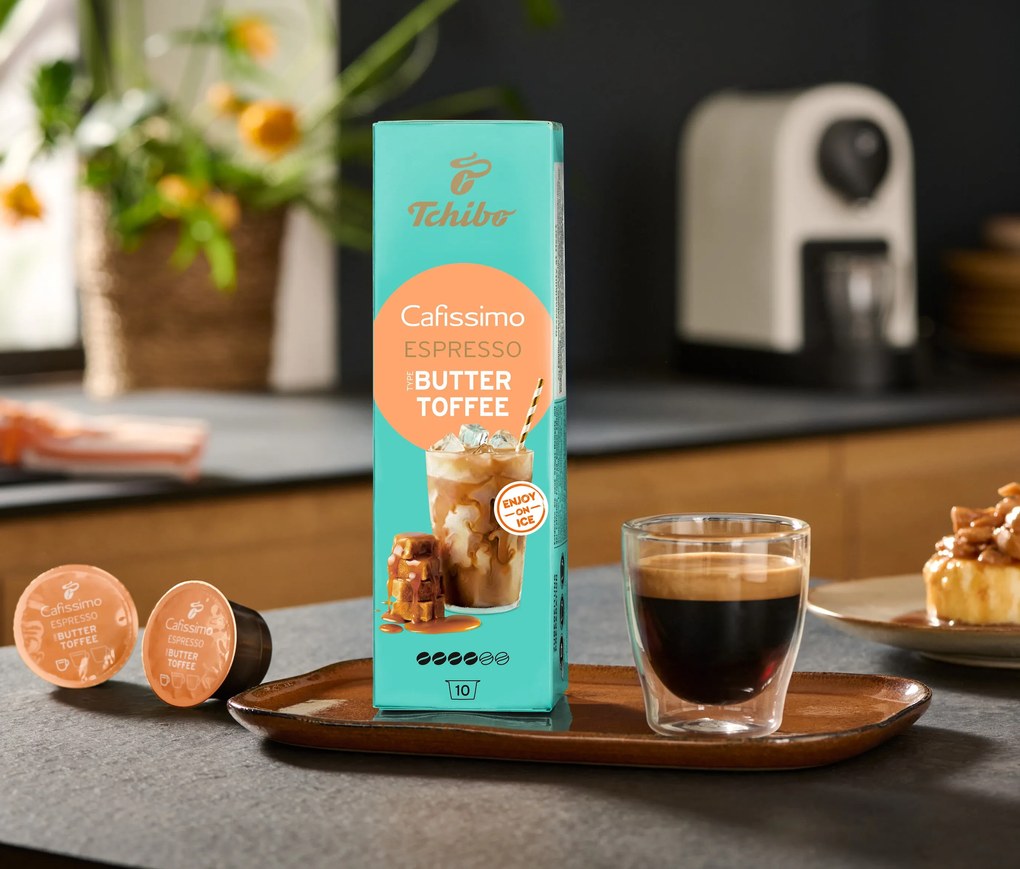 Cafissimo Flavoured Espresso - Buttertoffee 10 kapslí - Intenzita: 4/6