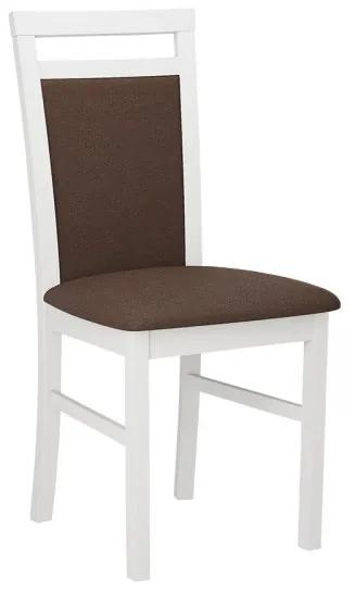 Židle Figaro V, Barva dřeva: bílá, Potah: Hygge D20