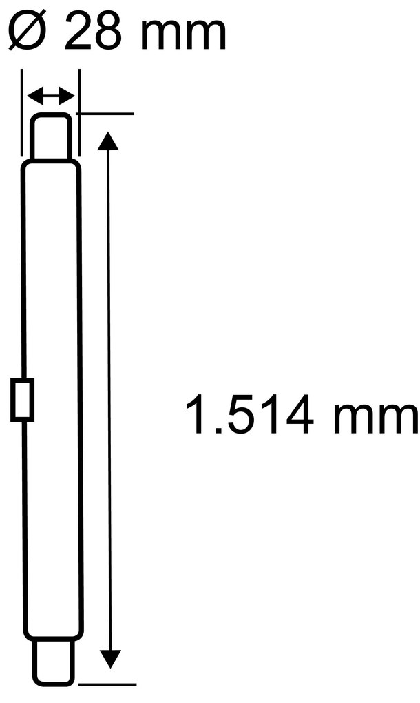 Paulmann 28998 LED trubice G13, 22W 6500K, délka 151,4cm