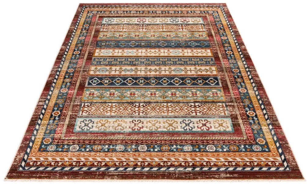 Obsession, Kusový koberec Inca 361 multi, 80x150, vícebarevná, obývací pokoj