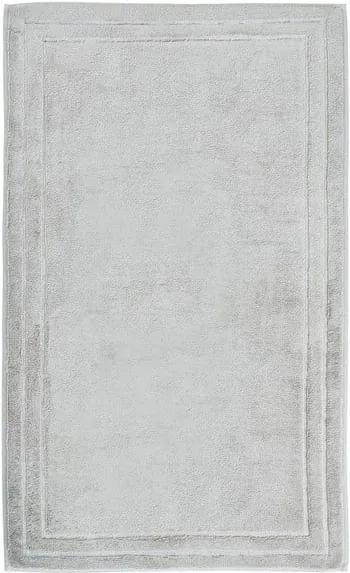 Šedá koupelnová předložka s příměsí bavlny Aquanova Riga, 60 x 100 cm