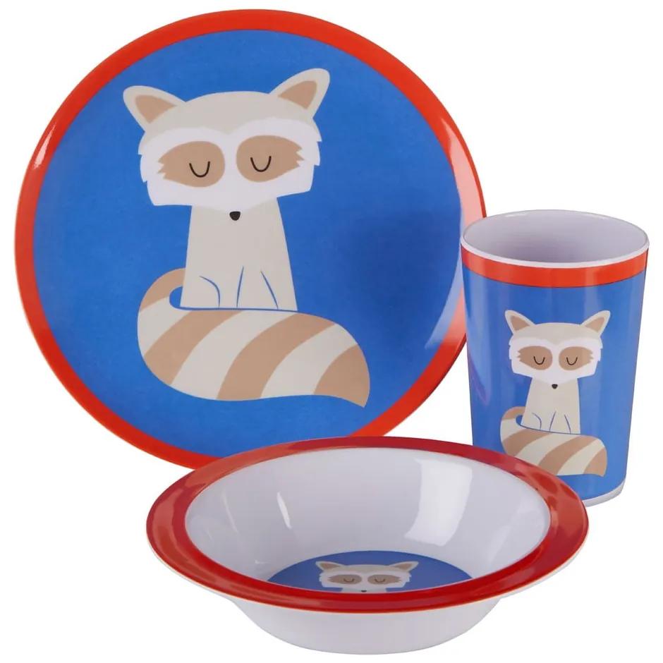 3dílný jídelní set pro děti s motivem kočky Premier Housewares