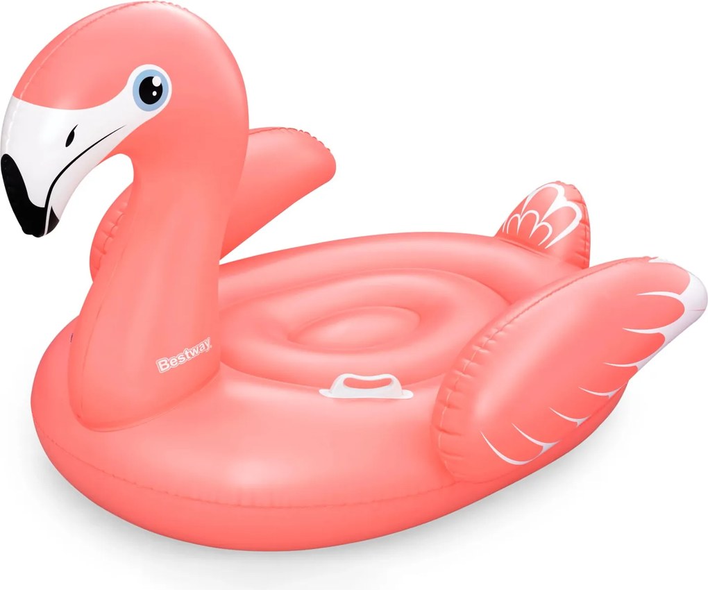 Bestway Nafukovací plameňák pro dospělé Flamingo Ride-On, 148 x 127 x 99 cm
