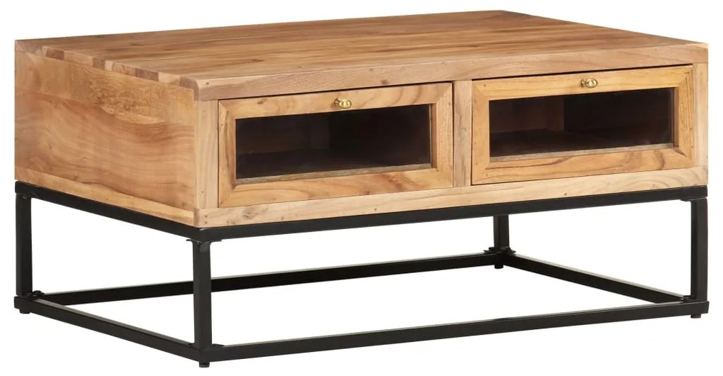 323506 vidaXL Konferenční stolek 90 x 60 x 40 cm masivní akáciové dřevo