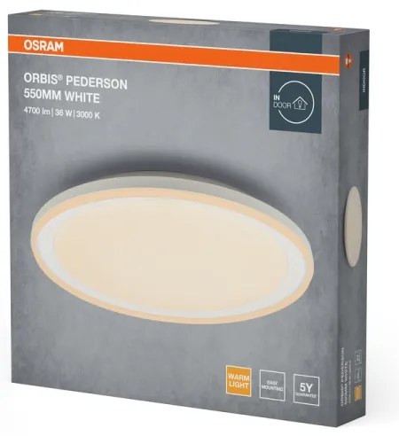 Osram - LED Stropní svítidlo ORBIS PEDERSON LED/36W/230V pr. 55 cm bílá