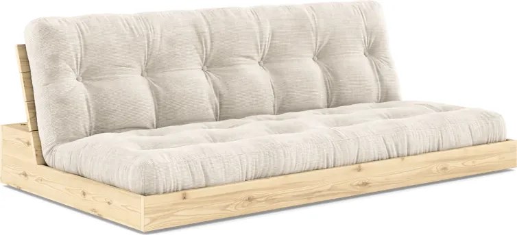 Karup Design Rozkládací pohovka BASE - 510 Ivory / Bez bočních boxů