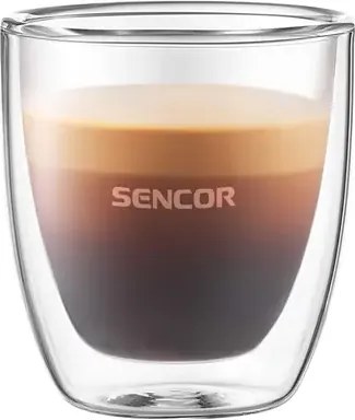SENCOR SGX 001 Sada 2 sklenic na espresso 80ml