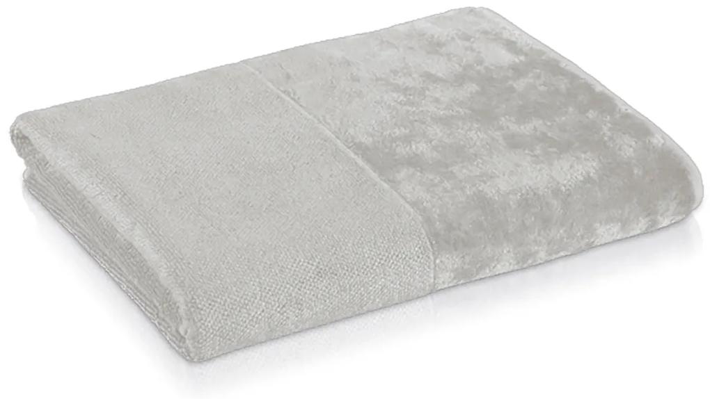 Bambusový ručník 30x30 cm stříbrošedý