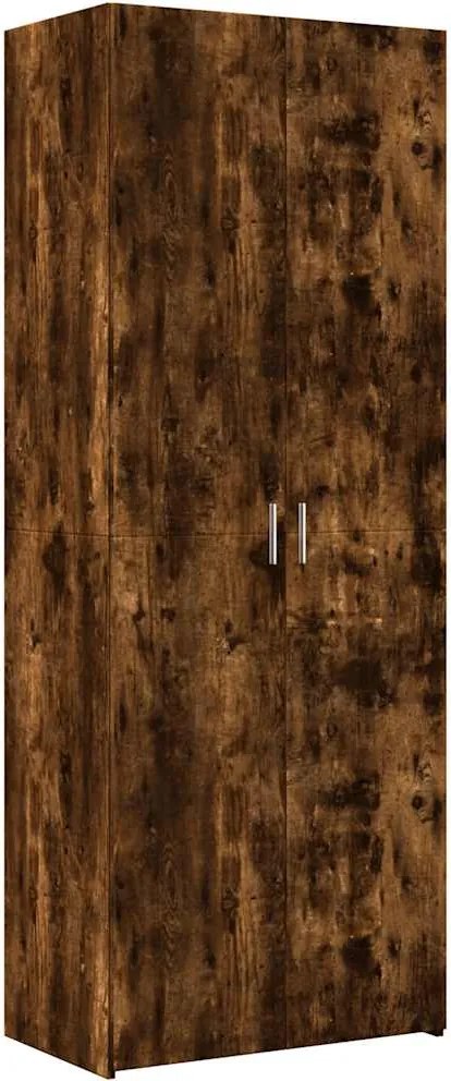 Skříň highboard kouřový dub 70 x 42,5 x 185 cm kompozitní dřevo 3281431