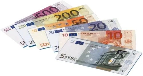Pexi Dětské hrací peníze Eura