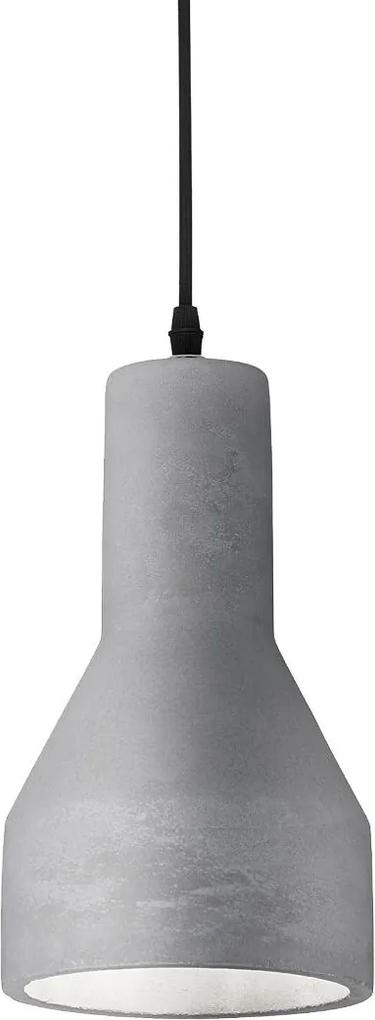 Závěsné svítidlo Ideal Lux Oil-1 SP1 cemento 110417 šedé