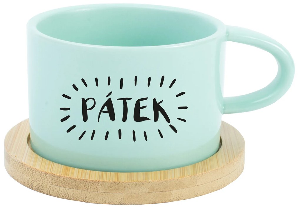 PÁTEK - mint hrníček makronka 200 ml