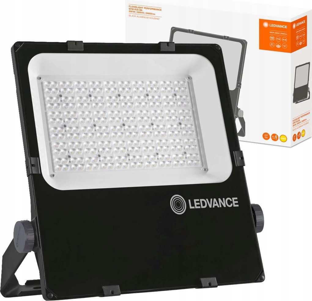 Led reflektor Venkovní reflektor 200W 24800lm 3000K Černý Ledvance