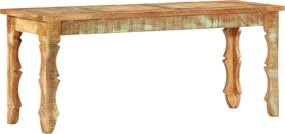 vidaXL Lavice 110 x 35 x 45 cm masivní recyklované dřevo [286485]