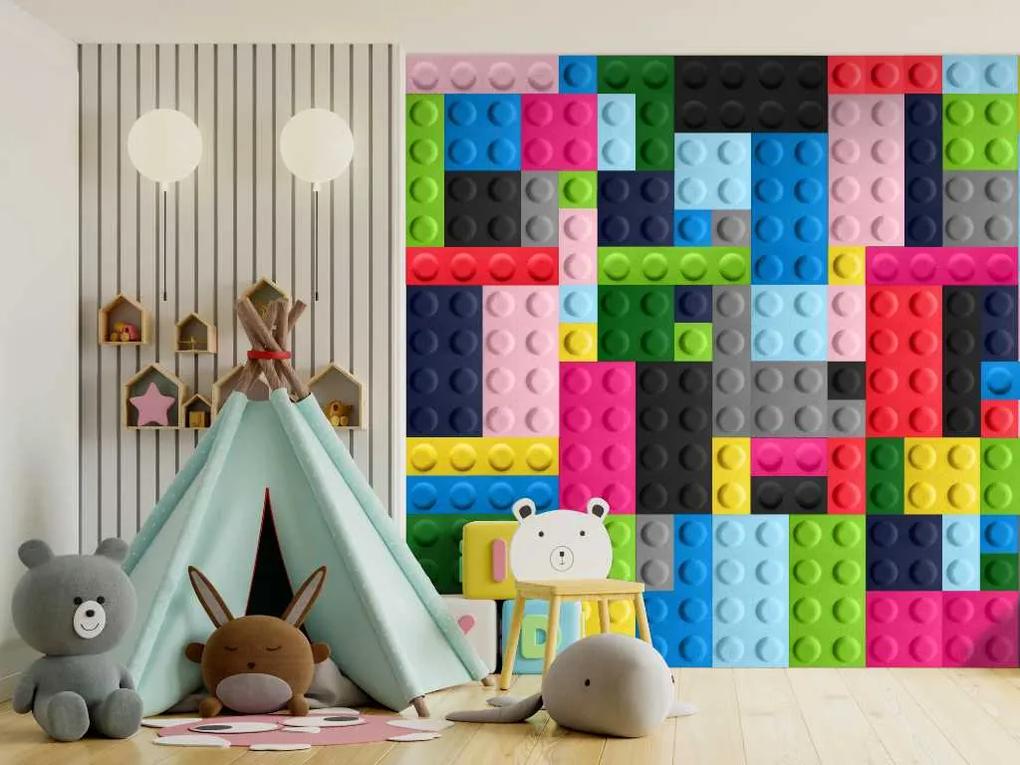 In-Design Akustický dětský 3D obklad kostka 60x30 cm - různé barvy Obkladový panel: Barva: Růžová světlá
