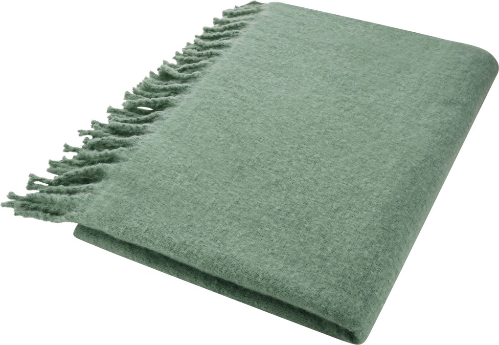 Livarno® Hebká deka, 130 x 170 cm (zelená)