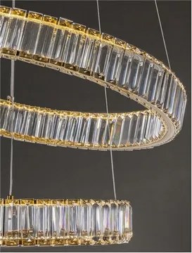 Závěsné LED svítidlo NOVA LUCE AURELIA 46W 3500K 9333077 stmívatelné Triac